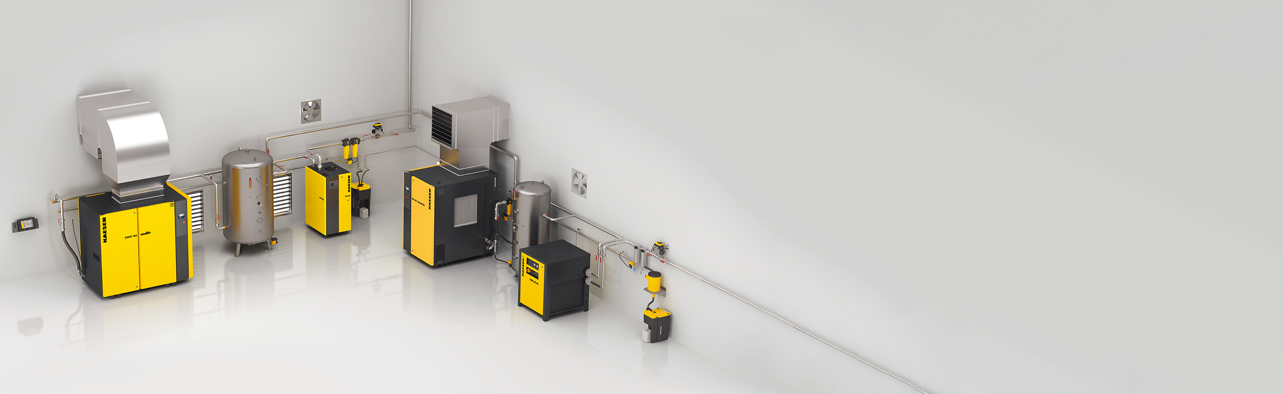 Compressed air systems by KAESER COMPRESSORS New Zealand